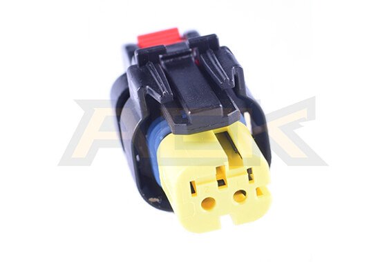ampseal 16 2 pin female waterproof sensor connector heavy duty plug ...